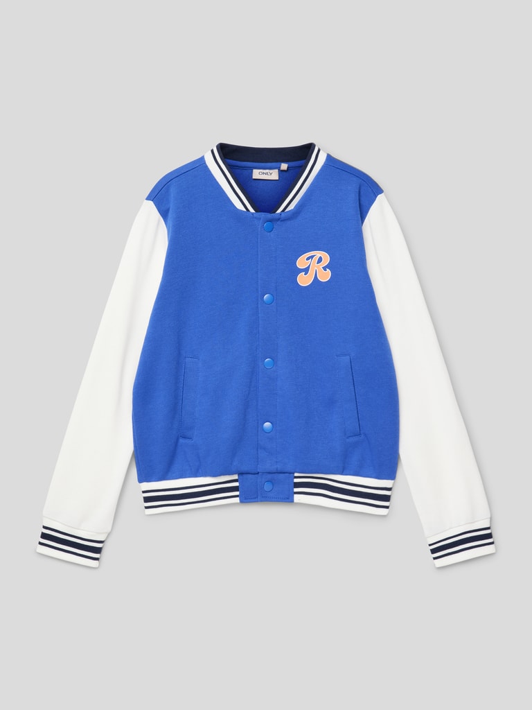 Only College-Jacke mit Motiv-Print Modell 'CONNIE' (royal) online kaufen