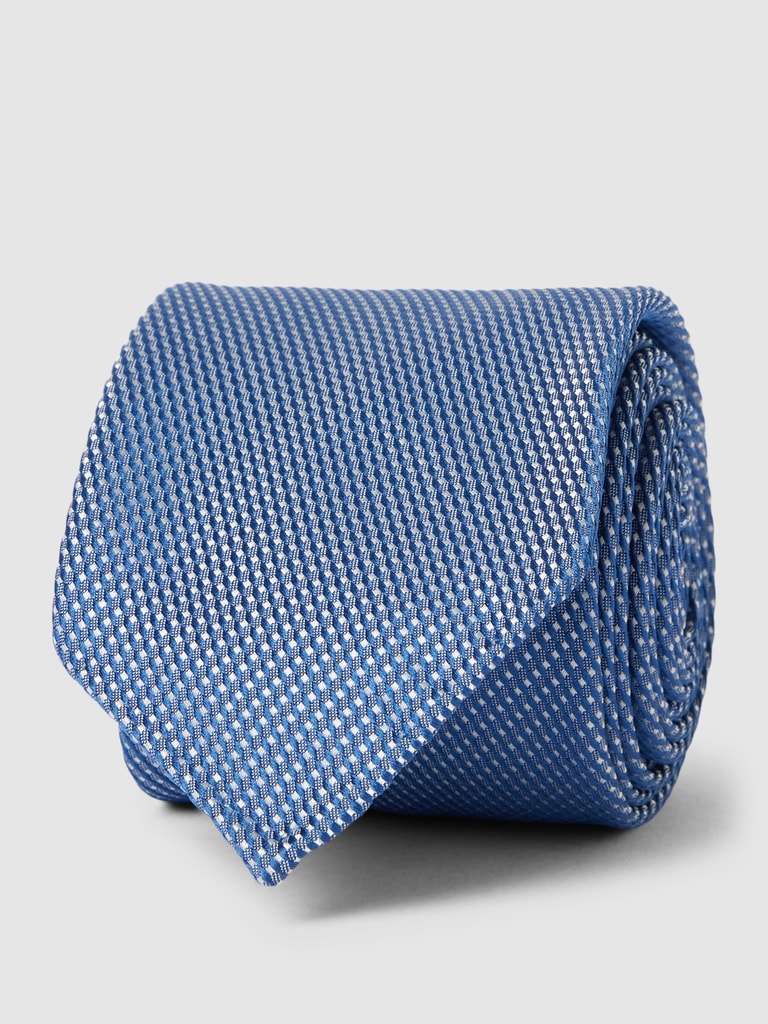 BOSS Krawatte mit Allover-Muster (6cm) (bleu) online kaufen