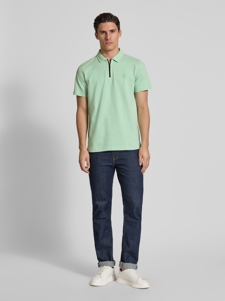 Lerros Regular Fit Poloshirt mit Logo-Detail (mint) online kaufen