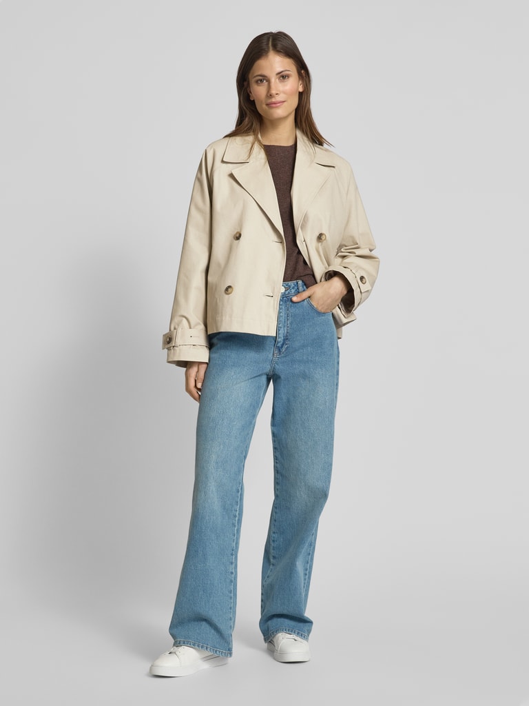 Kup online Selected Femme Trencz z kieszeniami z wypustką model ‘CILO ...