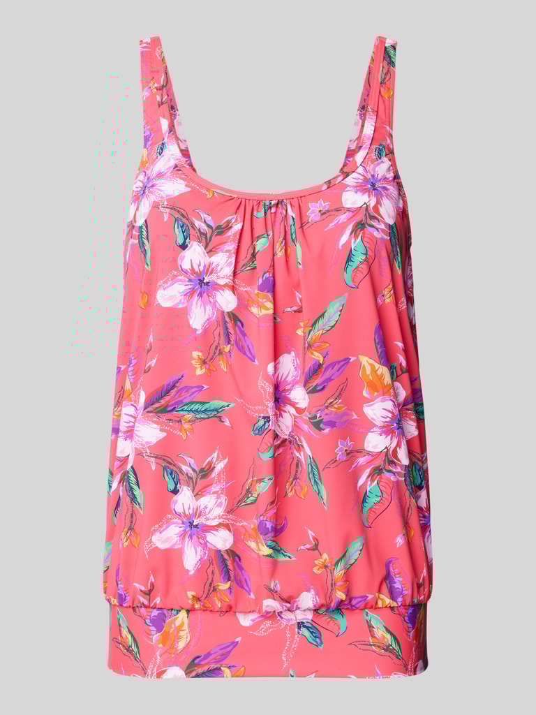 LASCANA Oversized Tankini-Oberteil mit floralem Muster (pink) online kaufen