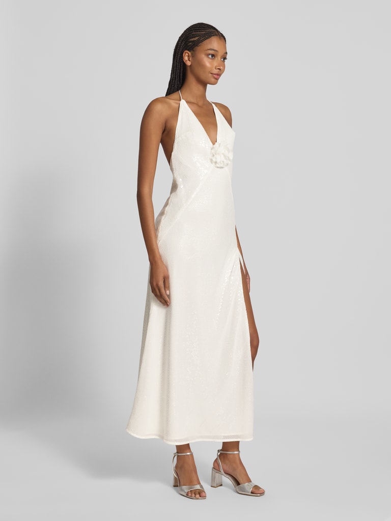 Bardot Bruidsjurk met siergarnering, model 'ARADIA' in offwhite online ...