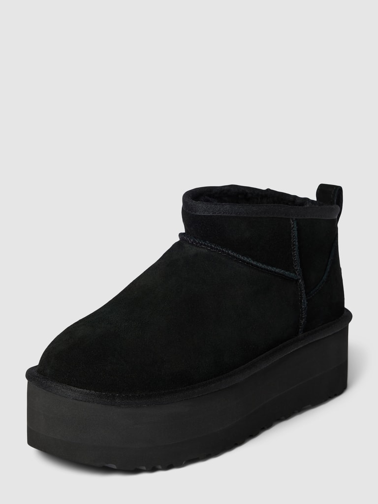 UGG Boots aus Leder mit Plateausohle (black) online kaufen
