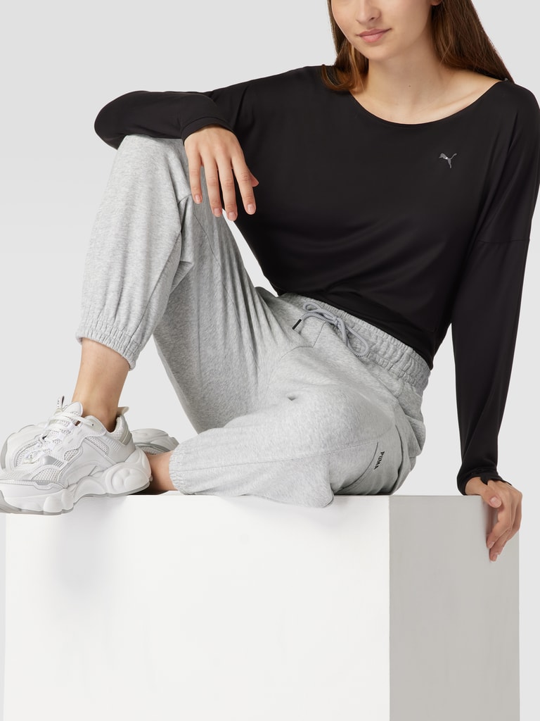 PUMA PERFORMANCE Sweatshirt met boothals, model 'STUDIO YOGINI' in ...
