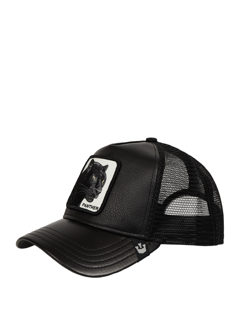 GOORIN BROS. Cap mit Leder-Anteil Modell 'Truth' (black) online kaufen