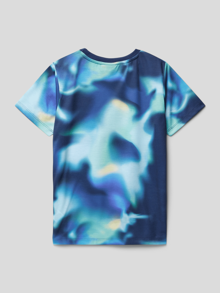 Ellesse T-Shirt mit Allover-Muster Modell 'Varcone' (marine) online kaufen