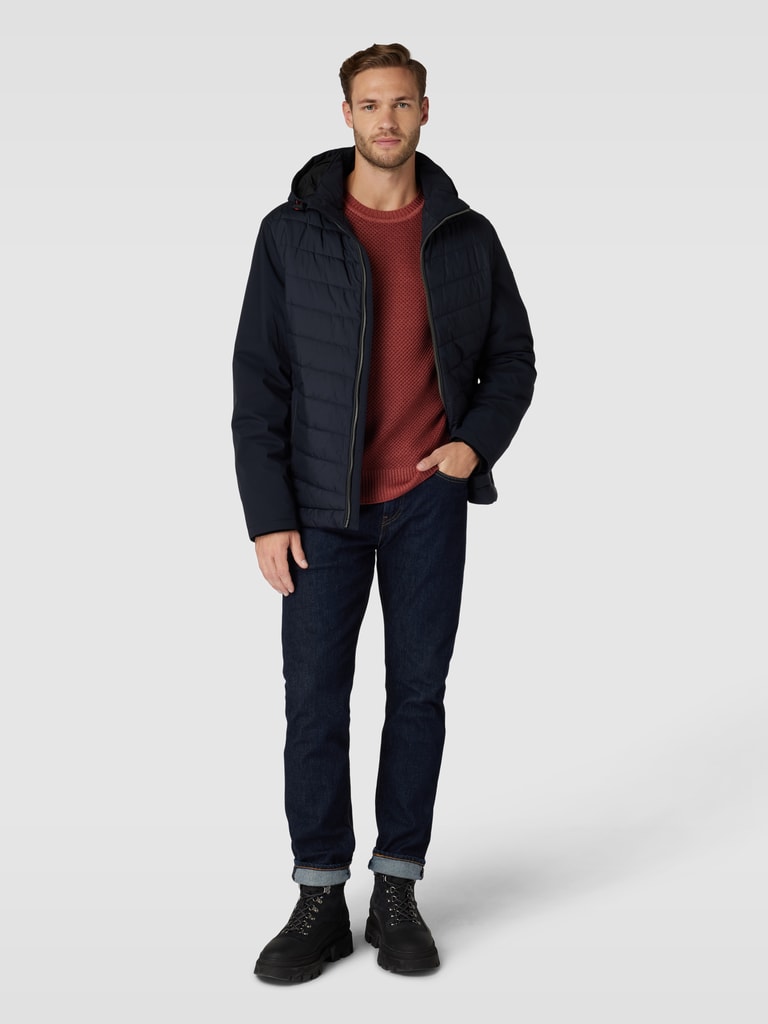 JOOP! Collection Gebreide pullover van scheerwol, model 'Willon' in ...