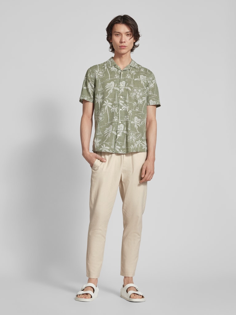 Only & Sons Tapered fit broek met stretch, model 'LINUS' in kit online ...