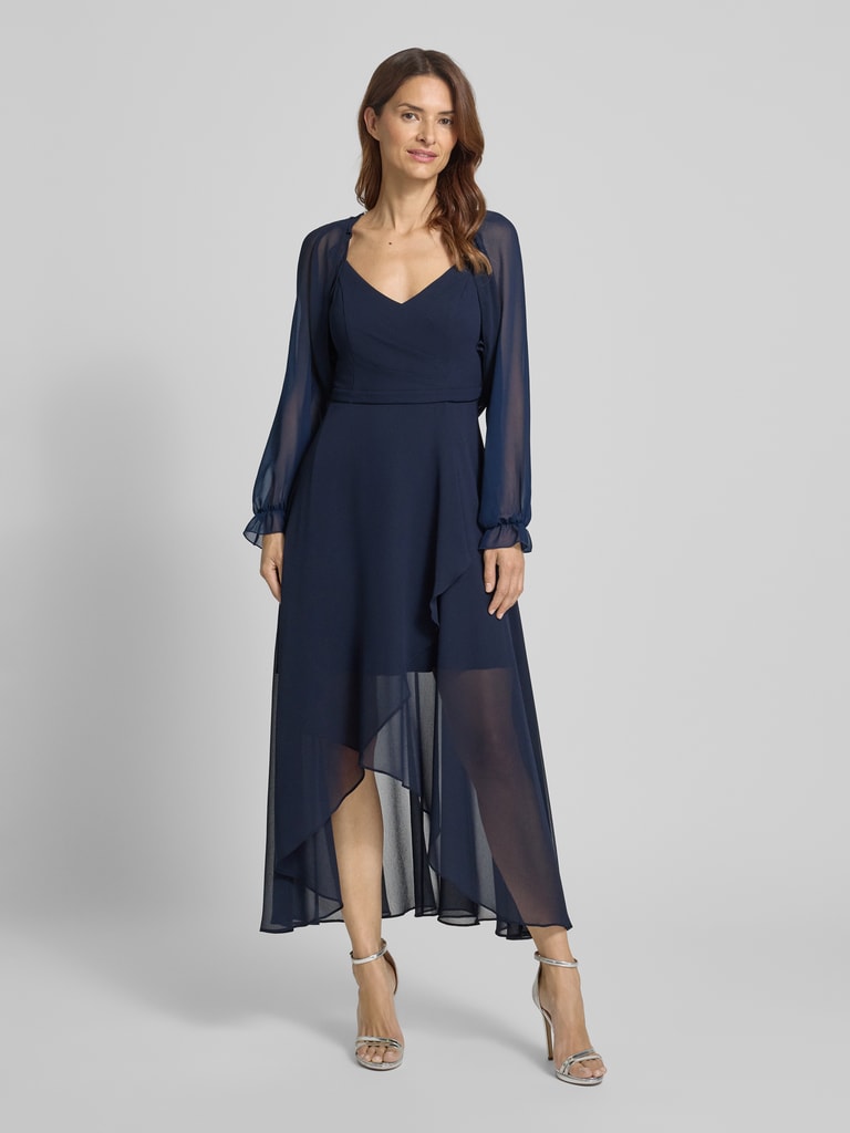 VM by Vera Mont Cocktailjacke aus Chiffon in verkürzter Passform ...