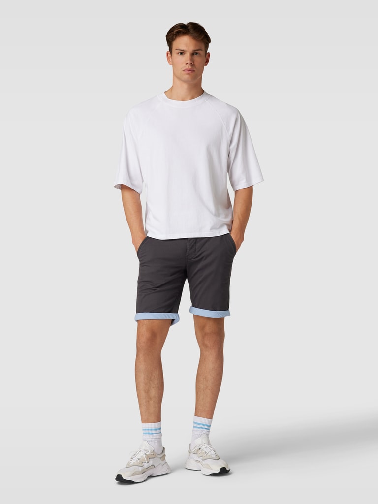 Redefined Rebel Chinoshorts inklusive Gürtel Modell 'MAGNUS' (anthrazit ...