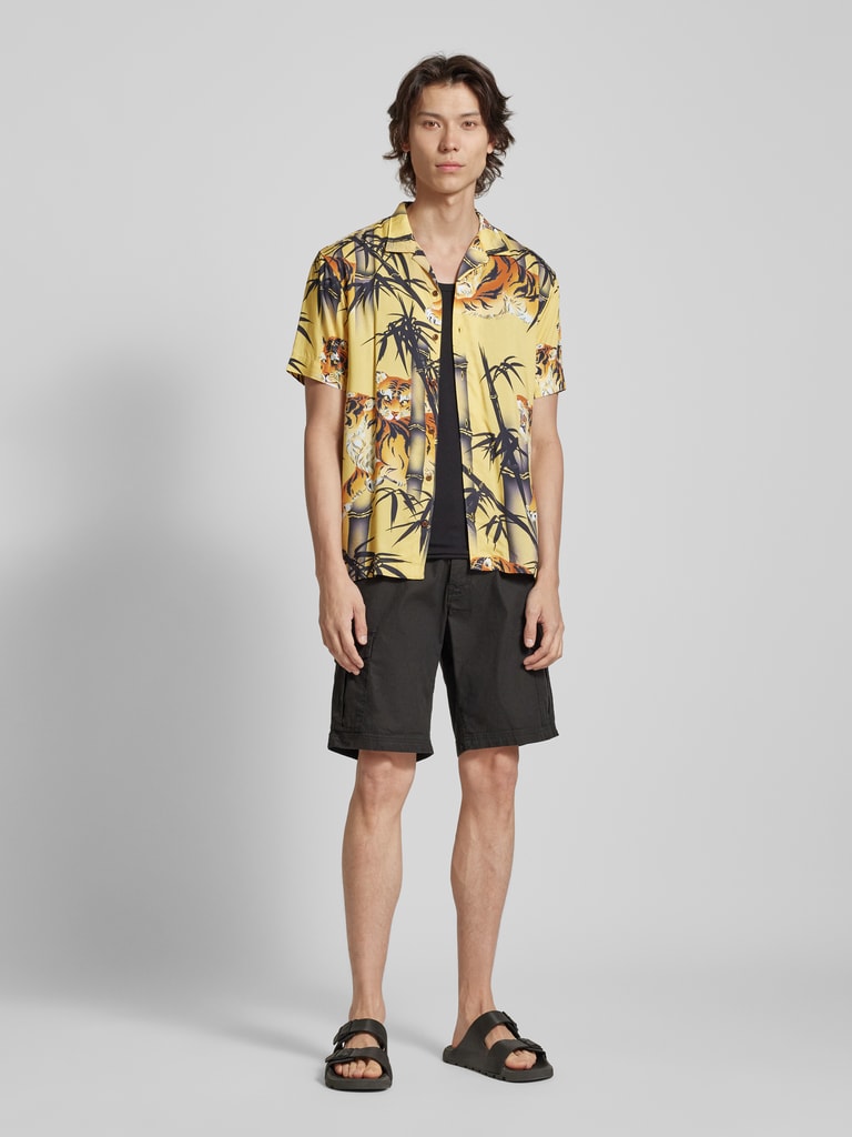 Superdry Slim fit vrijetijdsoverhemd met all-over print, model ...