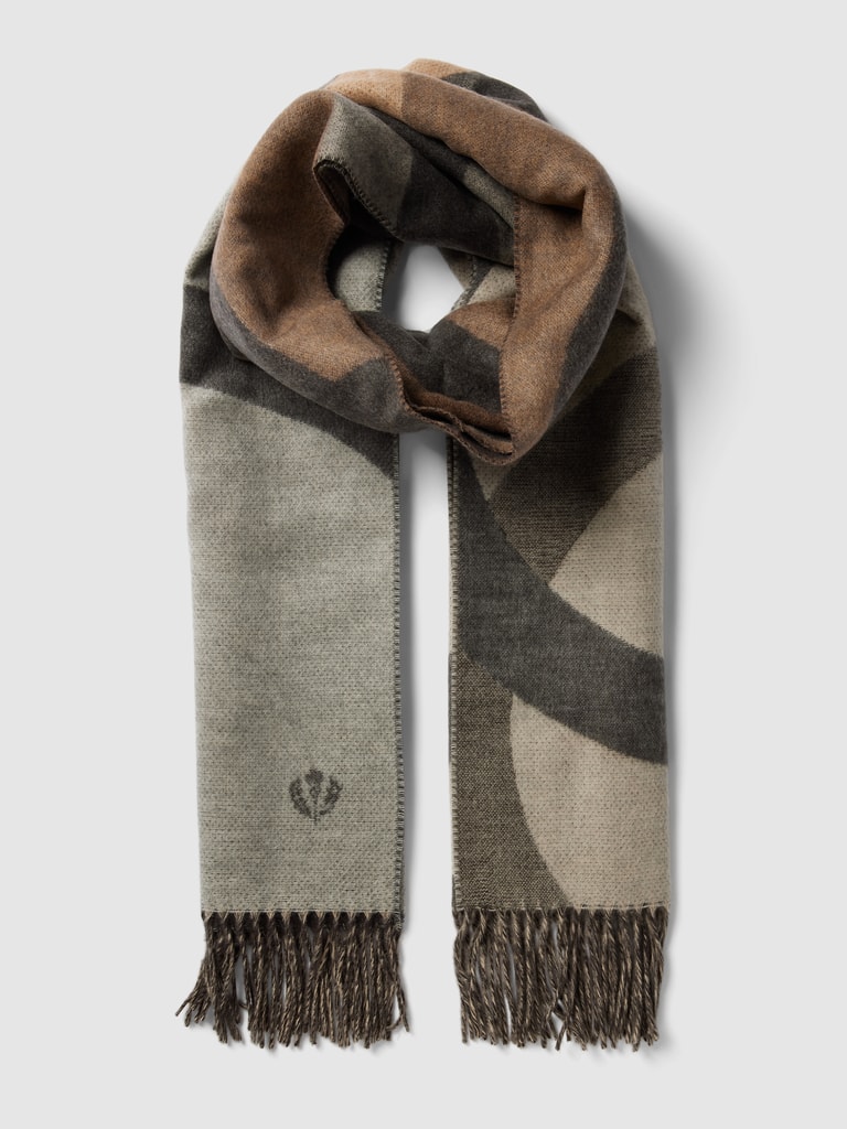 Fraas Schal mit Allover-Muster (beige) online kaufen