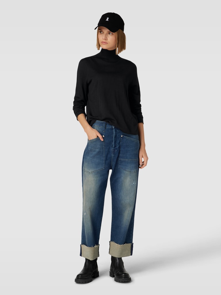 Drykorn Strickpullover mit Rollkragen Modell 'DARALIS' (black) online kaufen