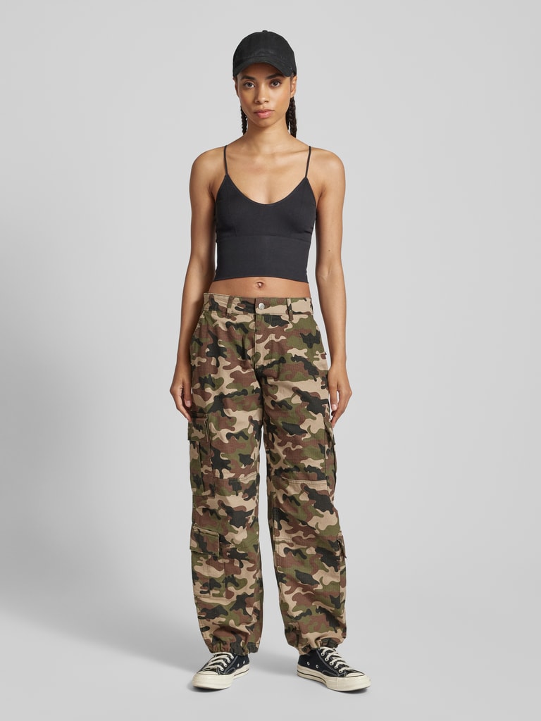 Faszinierend Cargohose Camouflage Damen Ebenbild