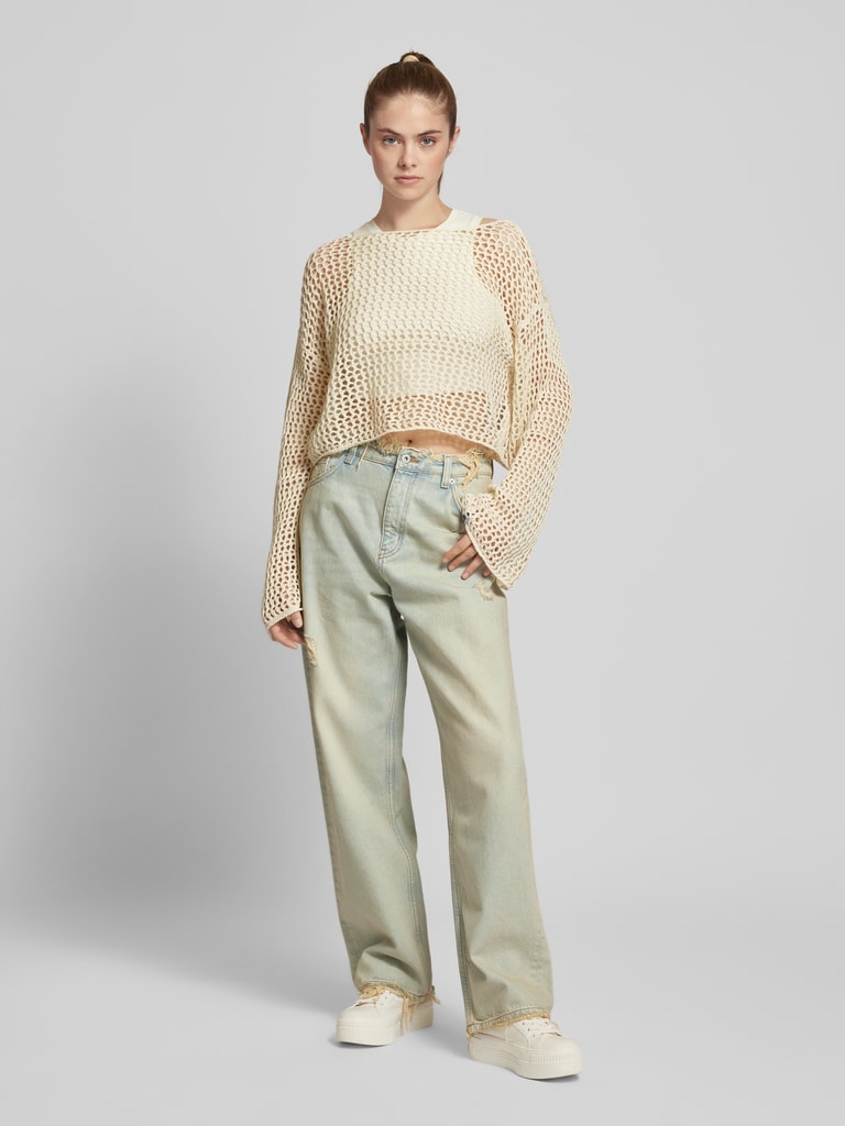 Hugo Blue Loose fit jeans in 5-pocketmodel, model 'Getara' in ...