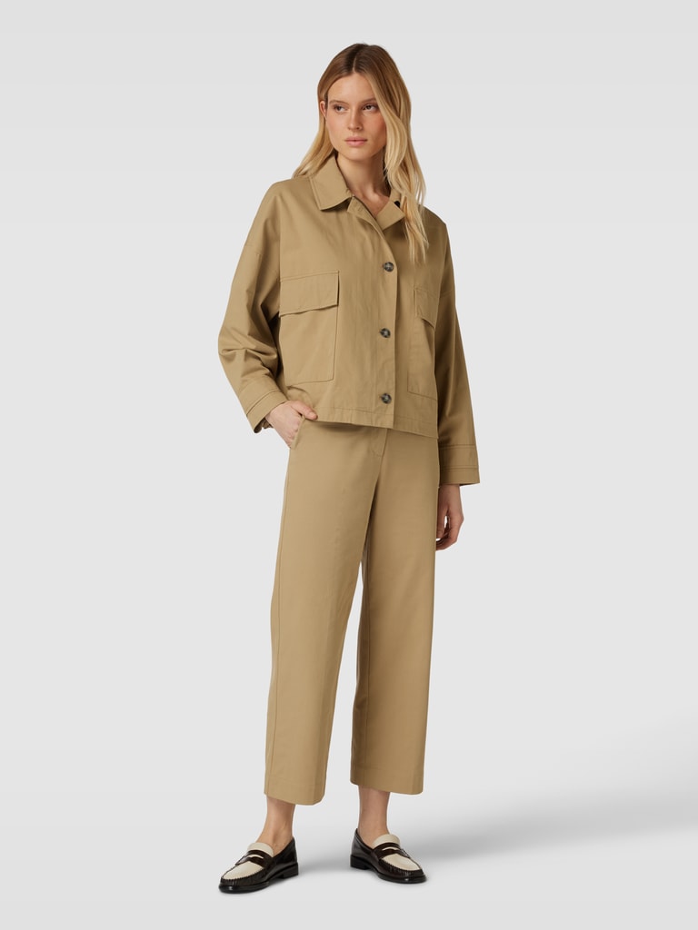 JAKE*S STUDIO WOMAN Stoffhose in verkürzter Passform (mud) online kaufen