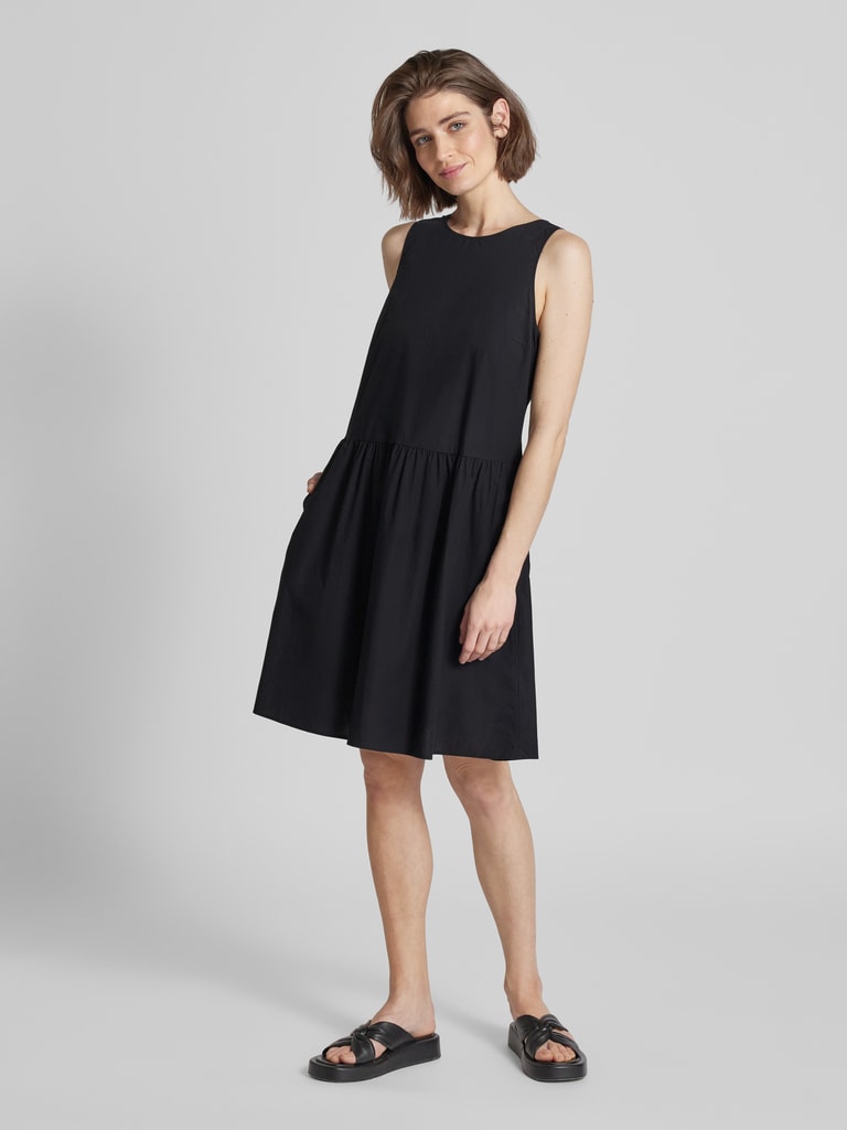Marc O'Polo Knielanges Kleid mit Rundhalsausschnitt (black) online kaufen