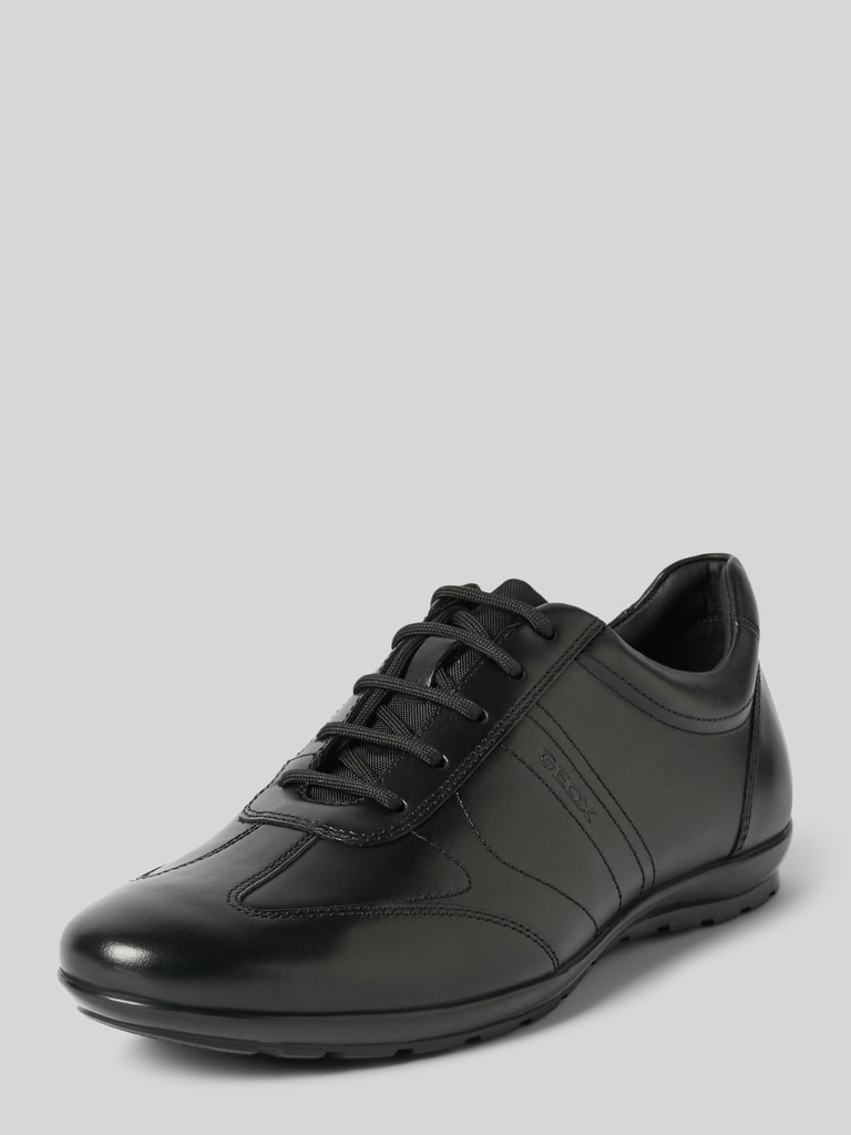 Geox Derby mit Label-Detail Modell 'Symbol' (black) online kaufen