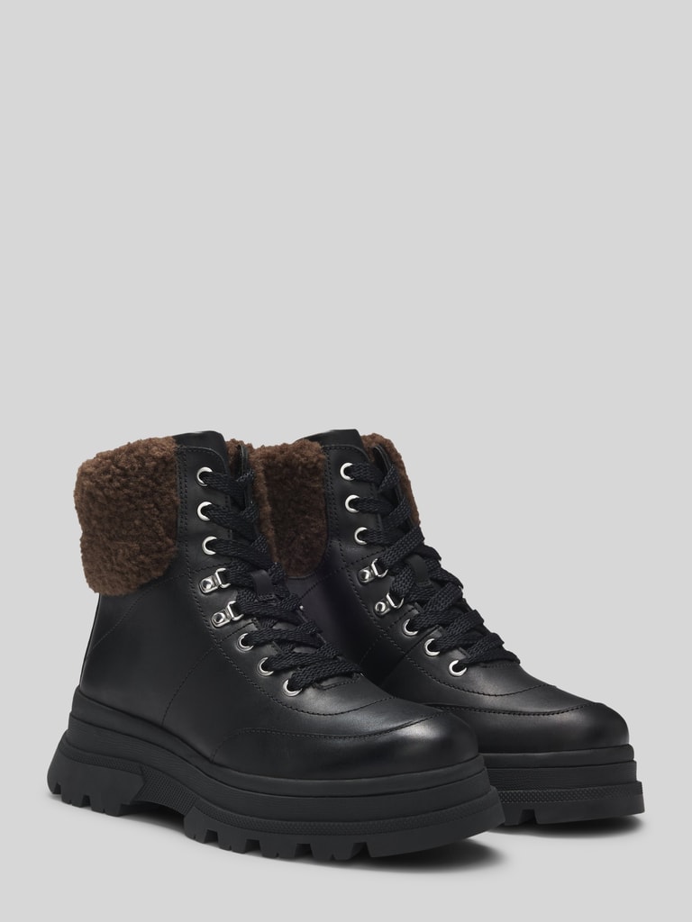BOSS Boots aus echtem Leder Modell 'FOSTER' (black) online kaufen
