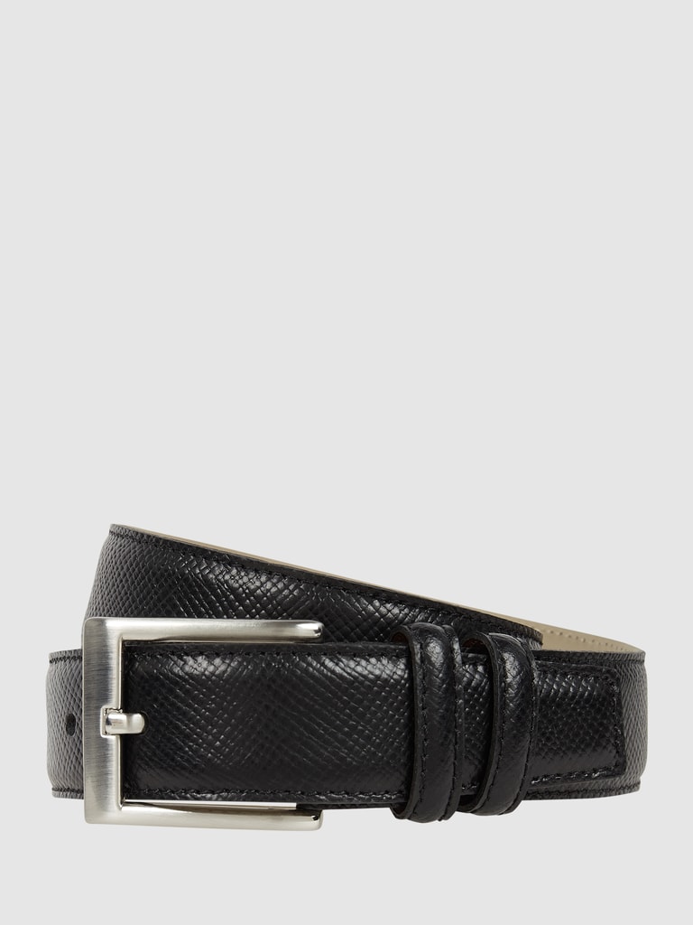 G.O.L. Leren riem in zwart online kopen | P&C