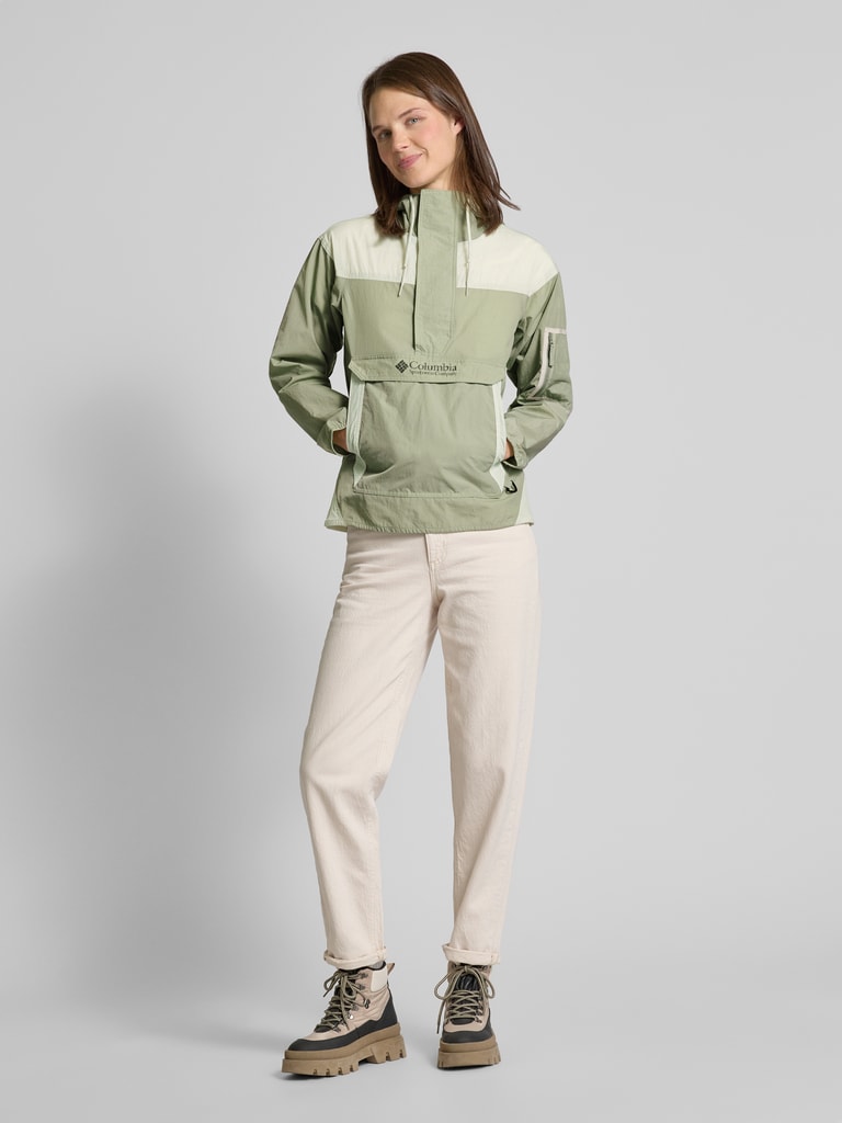 COLUMBIA Windbreaker mit Label-Print Modell 'CHALLENGER II' (hellgruen ...