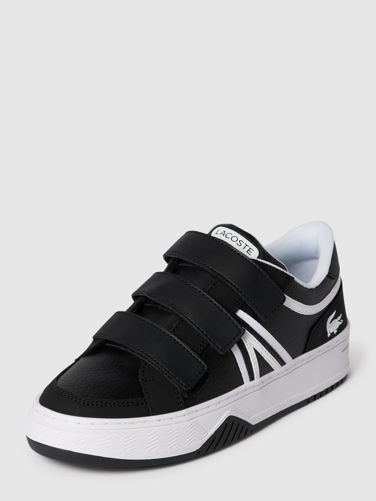 Lacoste Sneakers met labeldetails in zwart online kopen | P&C