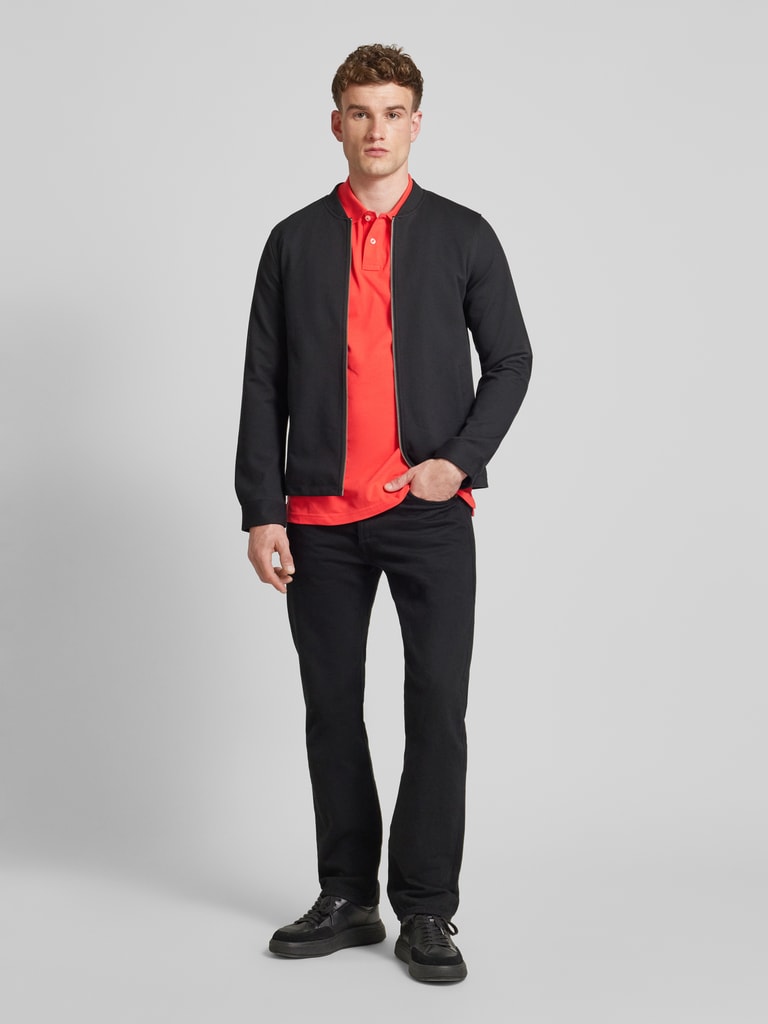 MCNEAL Poloshirt mit Label-Stitching (rot) online kaufen