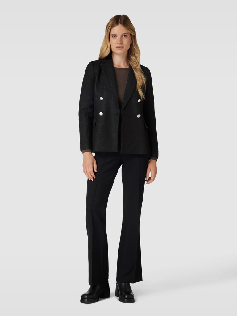 Christian Berg Woman Selection Blazer met klepzakken in zwart online ...