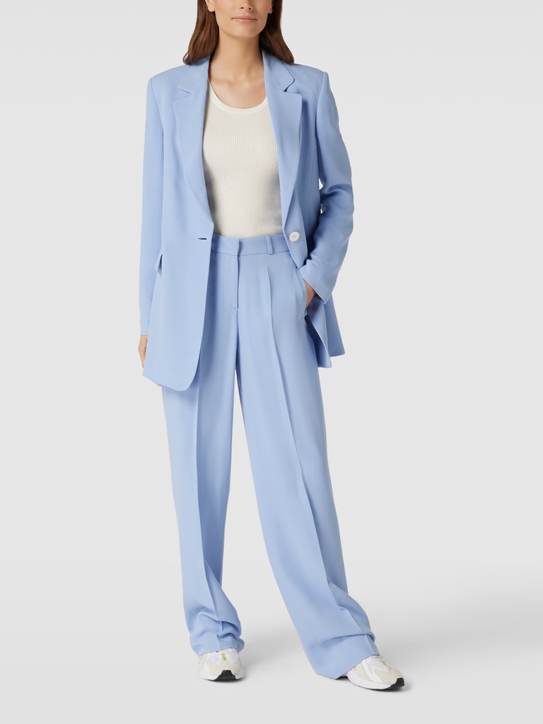 WHITE LABEL Blazer met reverskraag in lichtblauw online kopen | P&C
