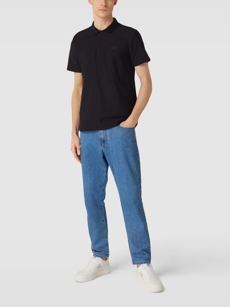 JOOP! Jeans Poloshirt mit Label-Detail Modell 'Alanas' (black) online ...