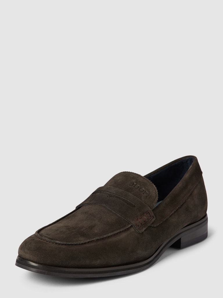 JOOP! SHOES Loafer mit Label-Detail Modell 'Velluto' (dunkelbraun ...