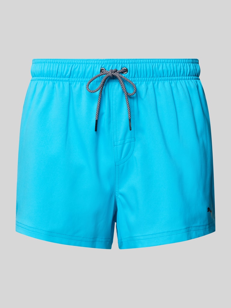 PUMA Badehose mit Label-Print (royal) online kaufen