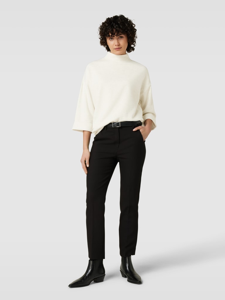 Soyaconcept Sweatshirt Mit Stehkragen Modell Ally Ecru Melange