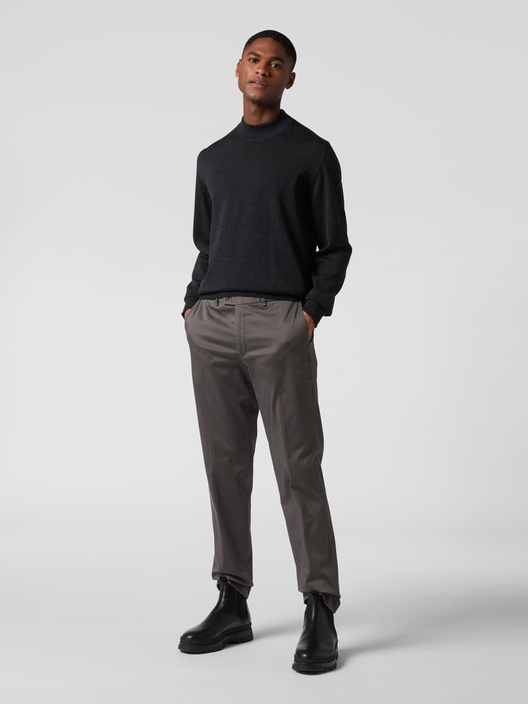 Hiltl Regular Fit Chino mit Stretch-Anteil Modell 'Pilo' (anthrazit ...