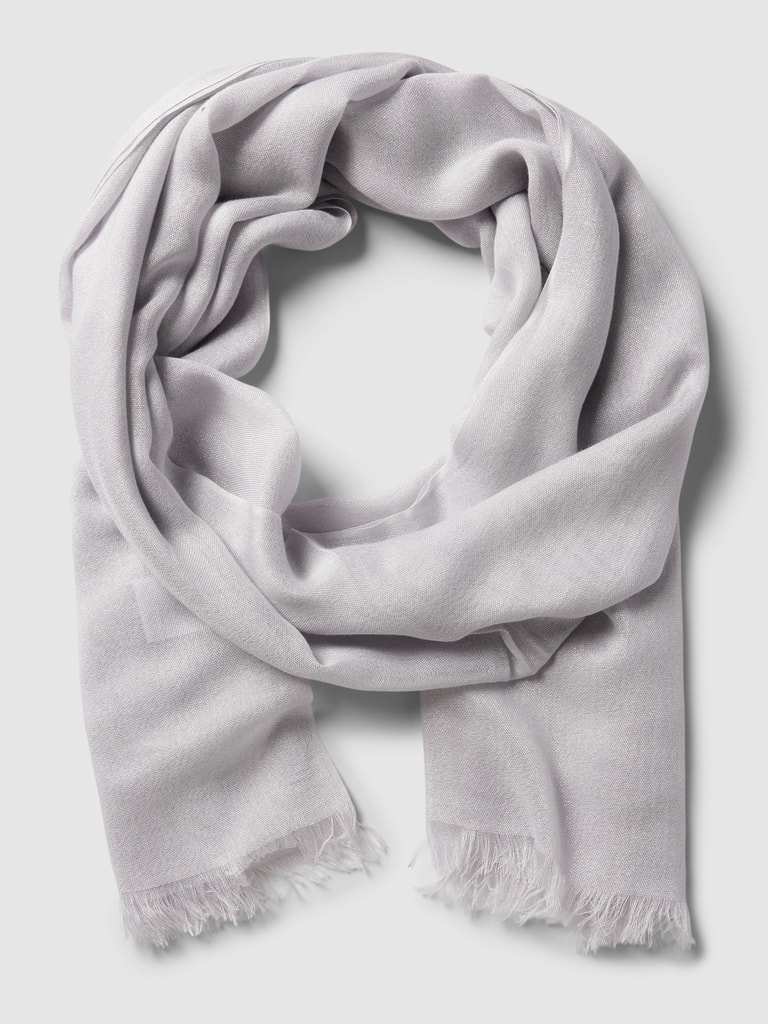 Christian Berg Cocktail Stola aus Viskose-Mix (hellgrau) online kaufen