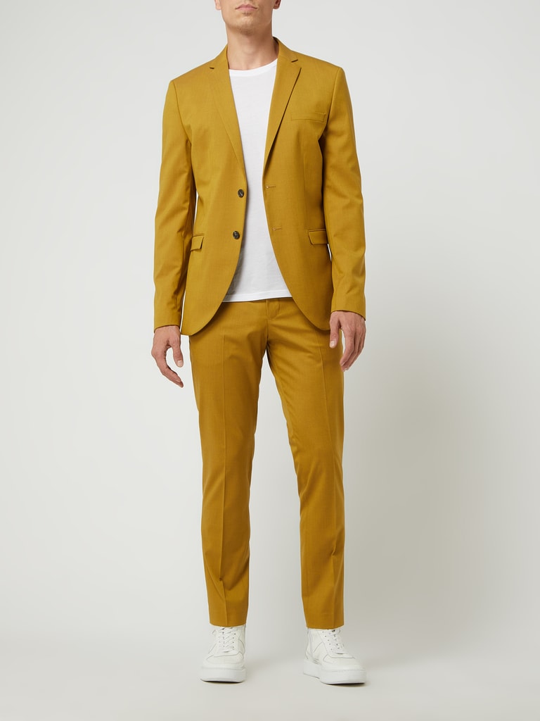 SELECTED HOMME Slim Fit 2-Knopf-Sakko mit Stretch-Anteil Modell 'Logan ...