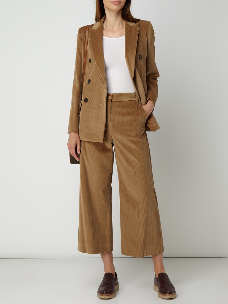 Weekend Max Mara Culotte aus Cord (cognac) online kaufen