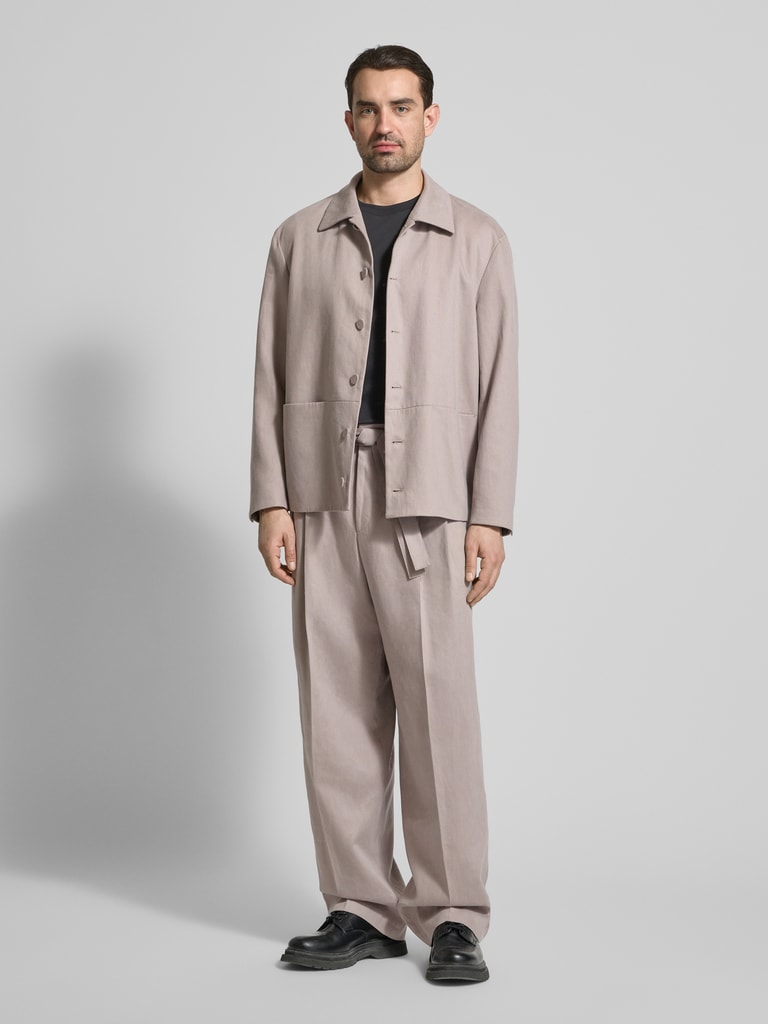 HUGO Regular Fit Hemdsakko aus Hanf-Lyocell-Mix Modell 'JARO ...