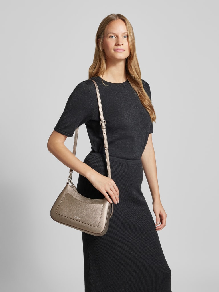 Lauren Ralph Lauren Handtas met logo-applicatie, model 'DANNI' in ...