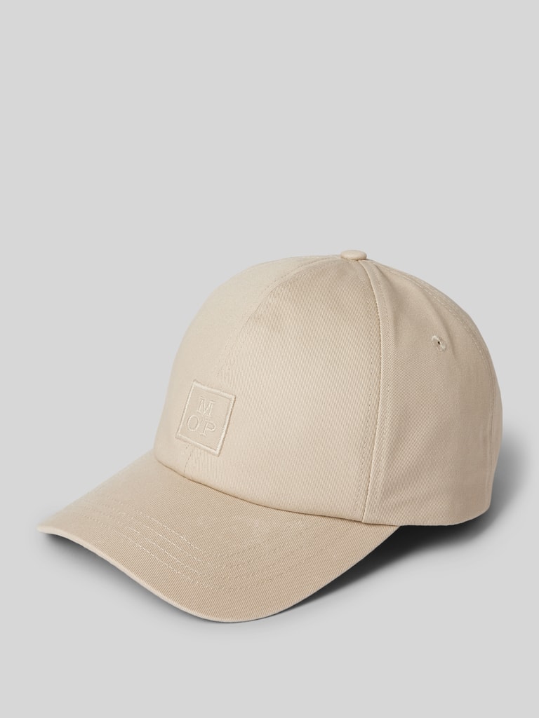 Mango Base Cap mit Label-Stitching (beige) online kaufen
