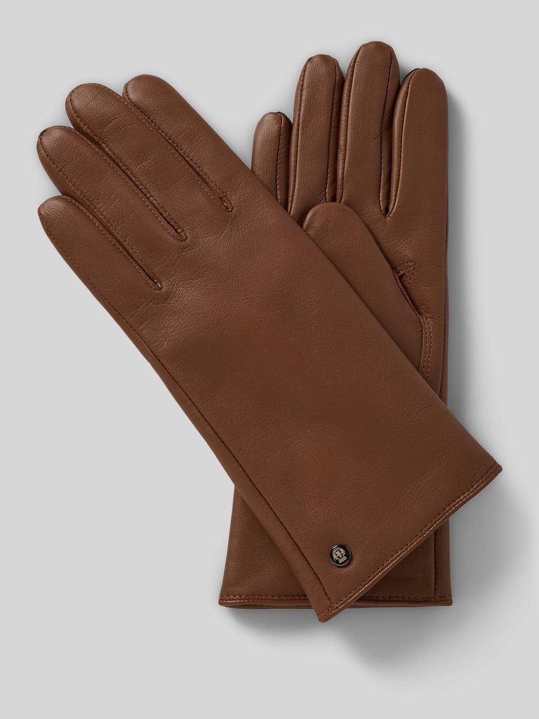 Roeckl Handschoenen van echt leer, model 'Schönefeld' in cognac online ...