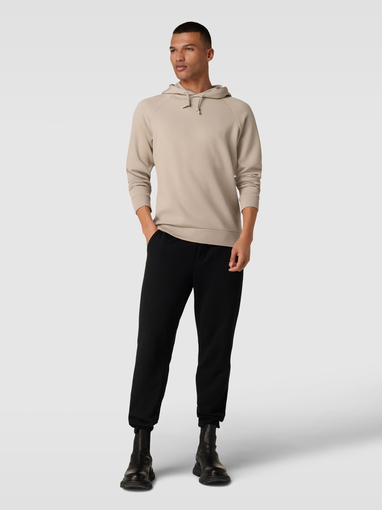 MOS MOSH Hoodie mit Paspelnähten Modell 'Abel' (sand) online kaufen