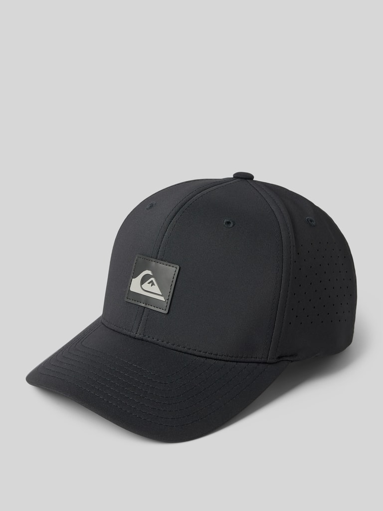 Quiksilver Basecap mit Label-Patch Modell 'ADAPTED' (black) online kaufen
