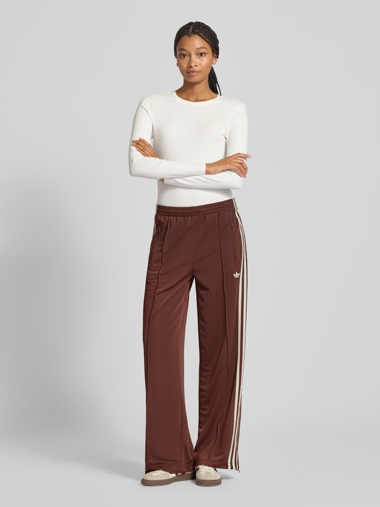 adidas Originals Flared sweatpants met labelstitching, model 'FIREBIRD ...