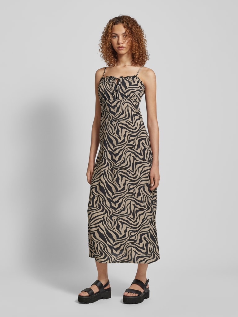 Only Maxikleid mit Allover-Print Modell 'NOVA LIFE VIS ALEXA' (sand ...