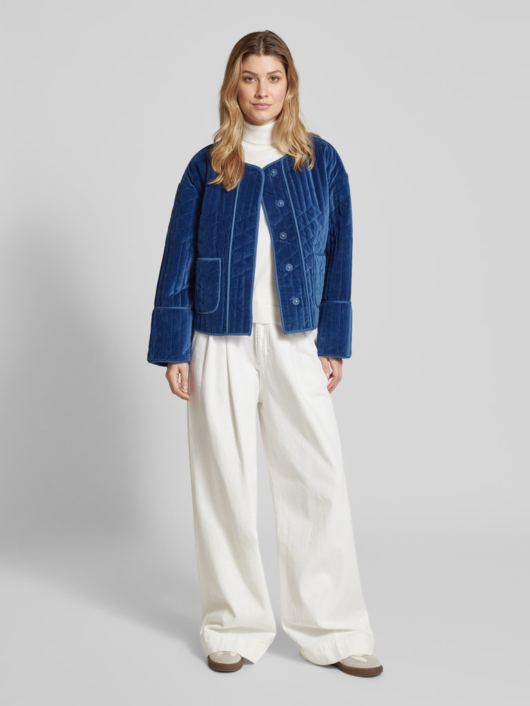 LOLLYS LAUNDRY Jack met kimonomouwen, model 'Ananda' in blauw online ...