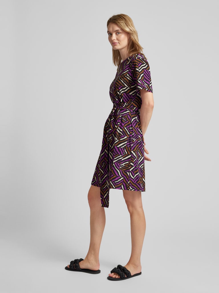 Weekend Max Mara Knielanges Kleid mit Bindegürtel Modell 'TONIO ...