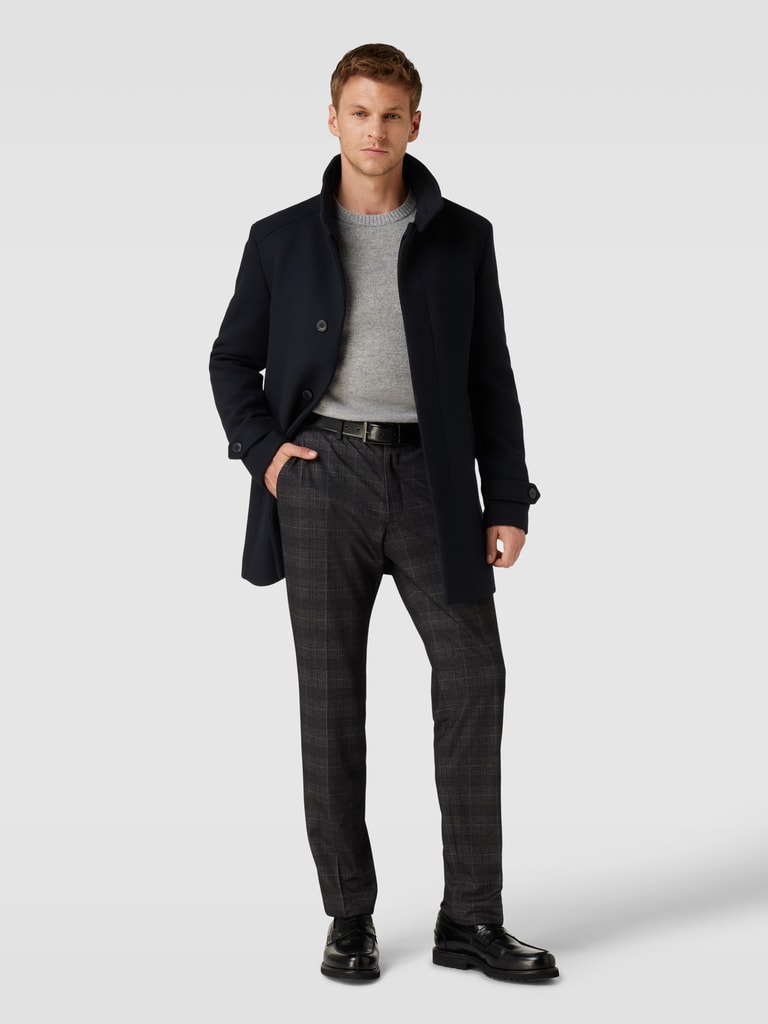 SELECTED HOMME Mantel mit Stehkragen Modell 'REUBEN' (black) online kaufen