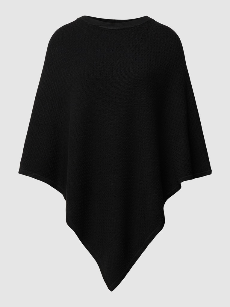 s.Oliver RED LABEL Poncho mit Strukturmuster (black) online kaufen