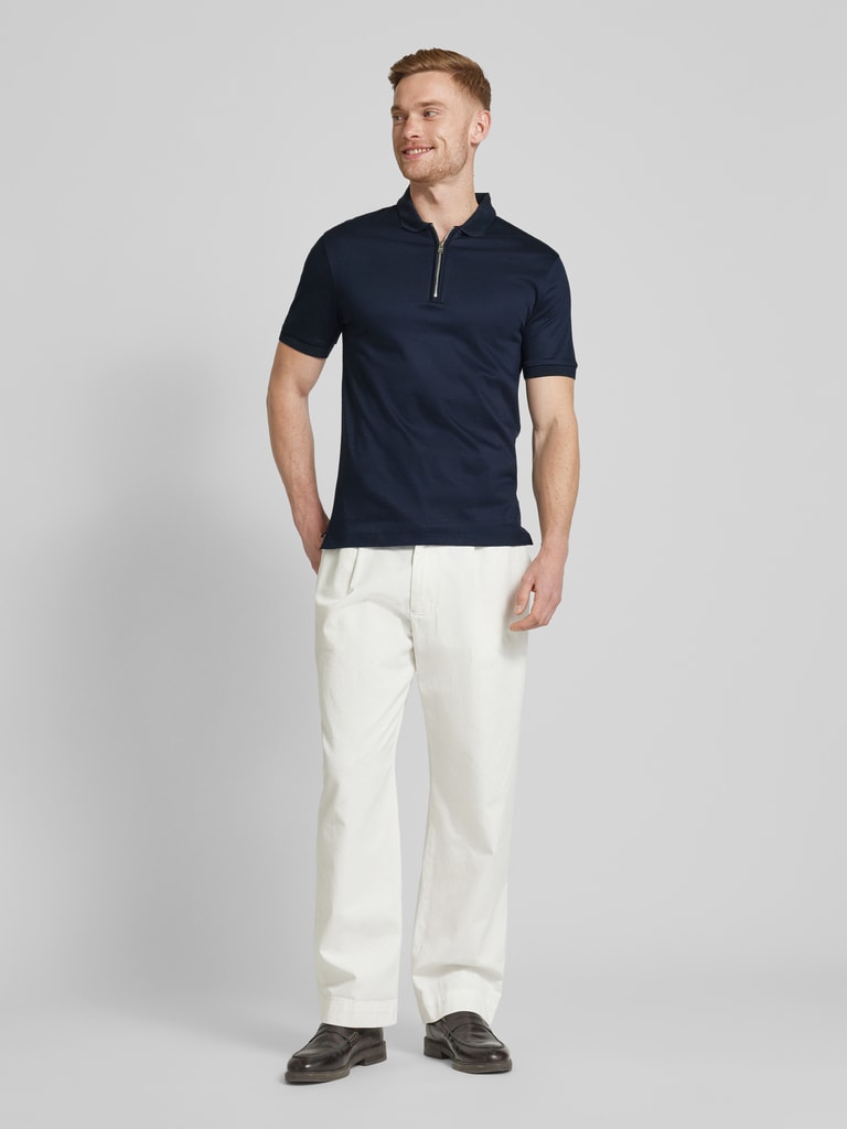 Kup online BOSS Koszulka polo o kroju slim fit z detalem z logo model ... Kup online BOSS Koszulka polo o kroju slim fit z detalem z logo model ...